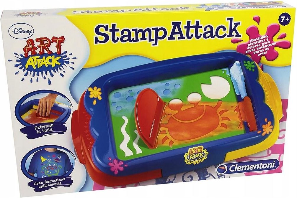 Clementoni Art Attack Stamp Malowanie Ubrań - Ceny i opinie - Ceneo.pl