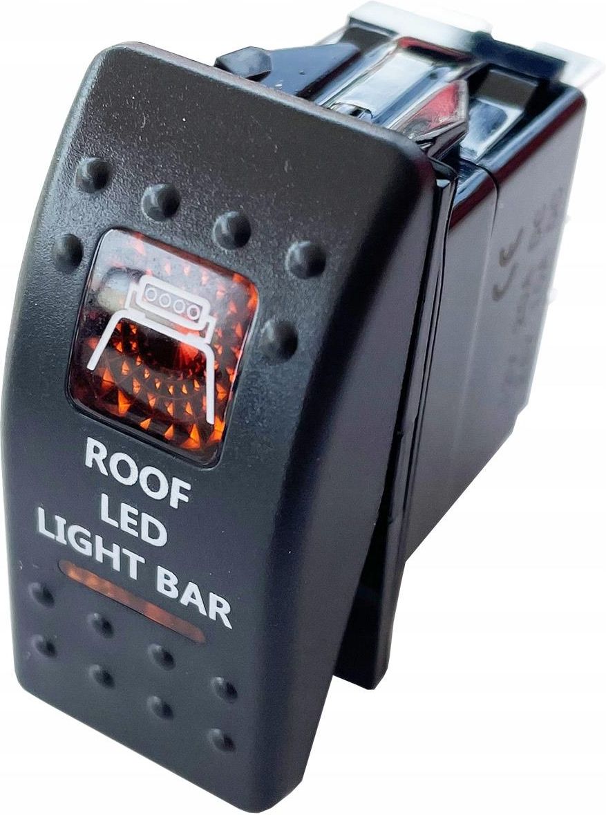 INNY WŁĄCZNIK CARLING ROOF LED LIGHT BAR POMARAŃCZOWY CAR-ESC-RLLB ...