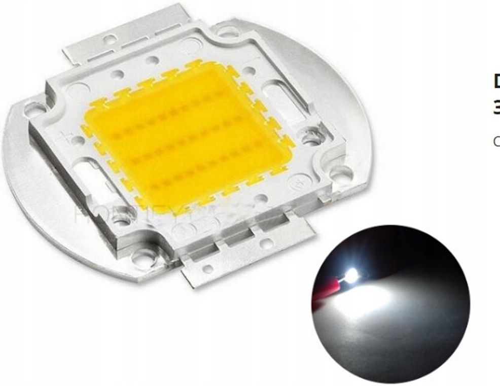 MODUŁ LED DIODA COB 50W 32-34V 6500K 5904507672904 - Opinie i ...
