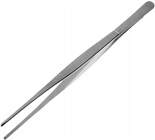 SUPER REPTILE PĘSETA PENSETA PINCETA PROSTA 20CM NIERDZEWNA STAL PS20P ...