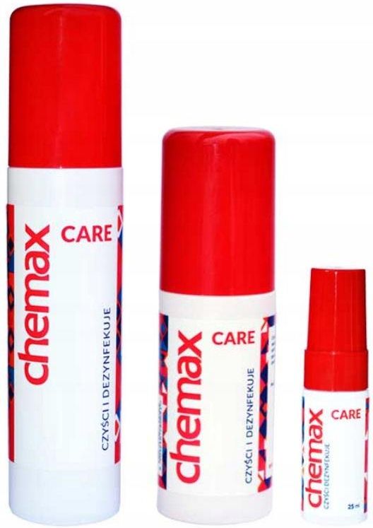 CHEMAX PŁYN DO DEZYNFEKCJI OKULARÓW CARE 125+85+25 CHEMAX - Opinie i ...