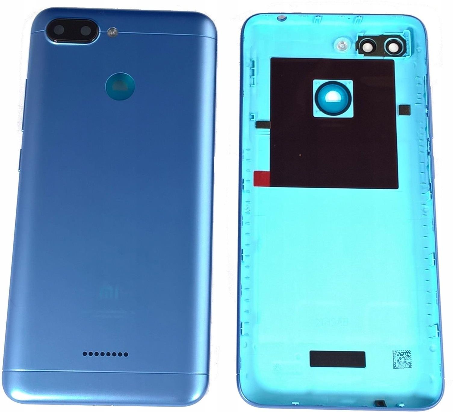 Podzespoły do telefonu ORYGINALNA KLAPKA OBUDOWA XIAOMI REDMI 6 BLUE ...