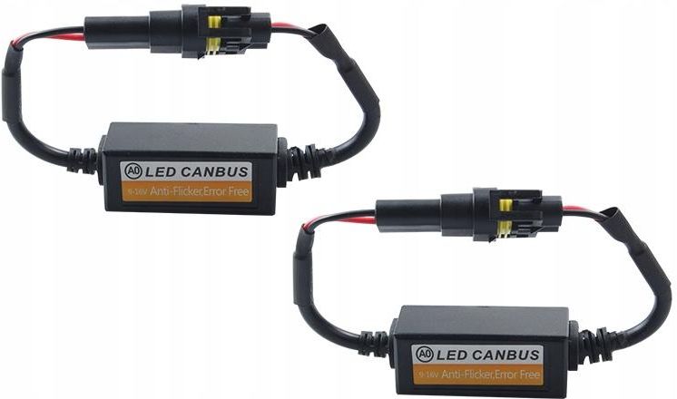 INNY DEKODER CAN BUS BŁĄD SPALONEJ ŻARÓWKI H11 CANBUS DECODER H11 ...