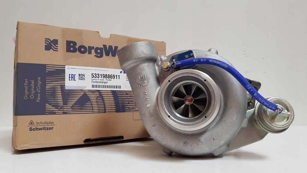 Turbosprężarka BORGWARNER NOWA TURBOSPRĘŻARKA KKK 009096019980 ...