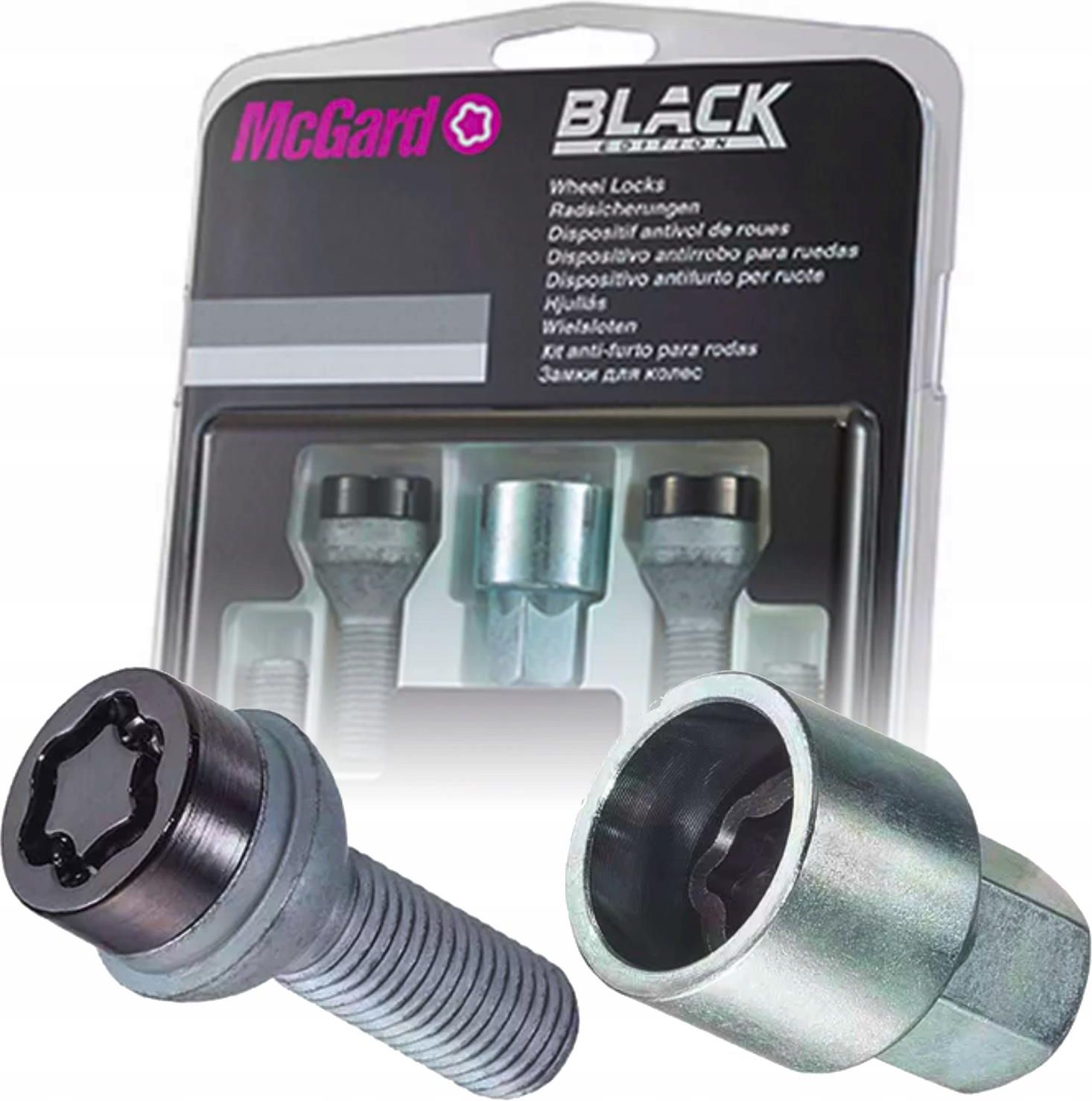 MCGARD ŚRUBY ZABEZPIECZAJĄCE 27015 SUB BLACK 27015SUB - Opinie i ceny ...