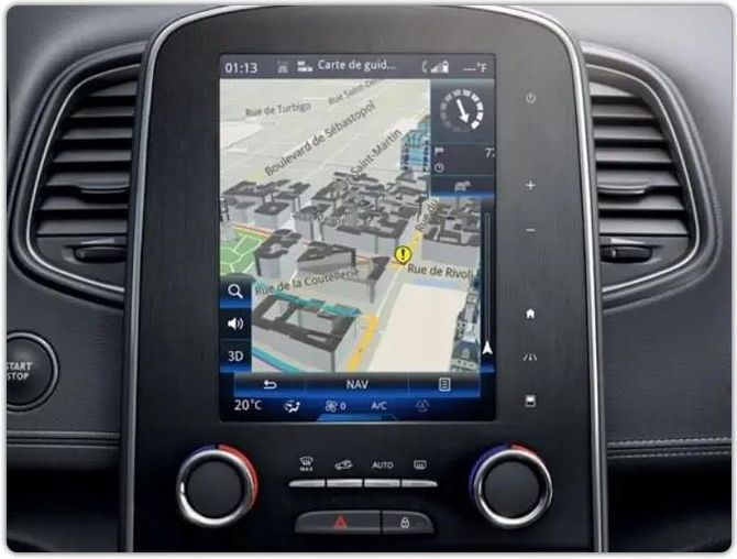 Mapa do nawigacji RENAULT AKTUALIZACJA MAP R-LINK 2 2023 RENAULT ...