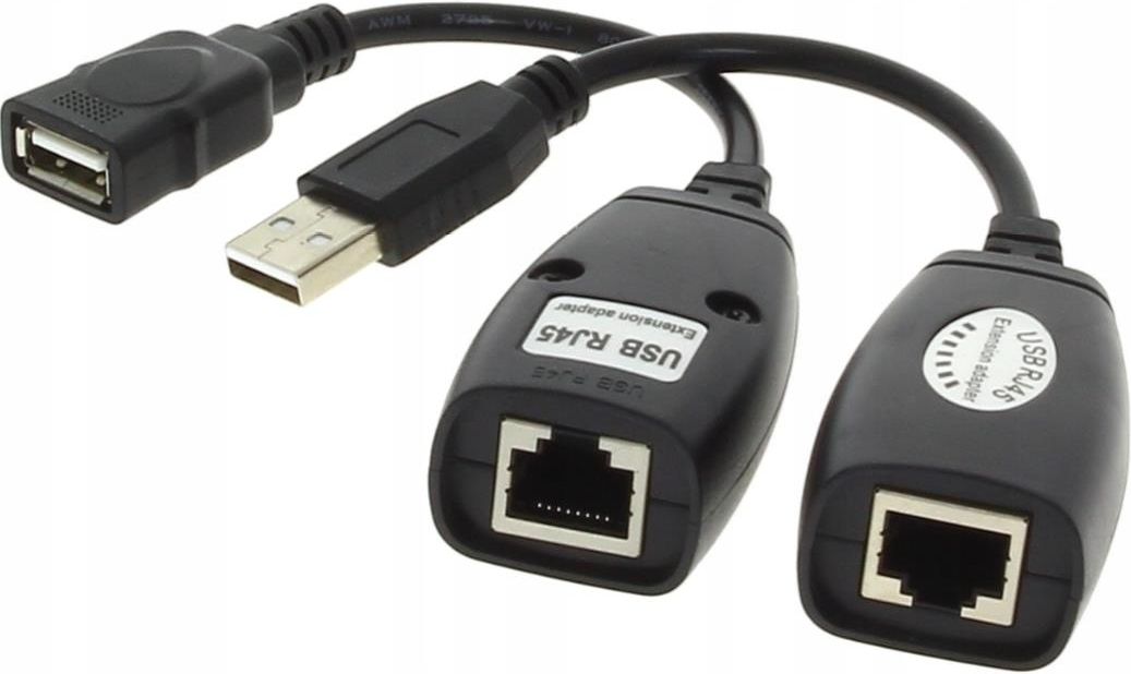USB-EX-50 PRZEDŁUŻACZ USB PO SKRĘTCE EXTENDER (USBEX50) (USBEX50 ...