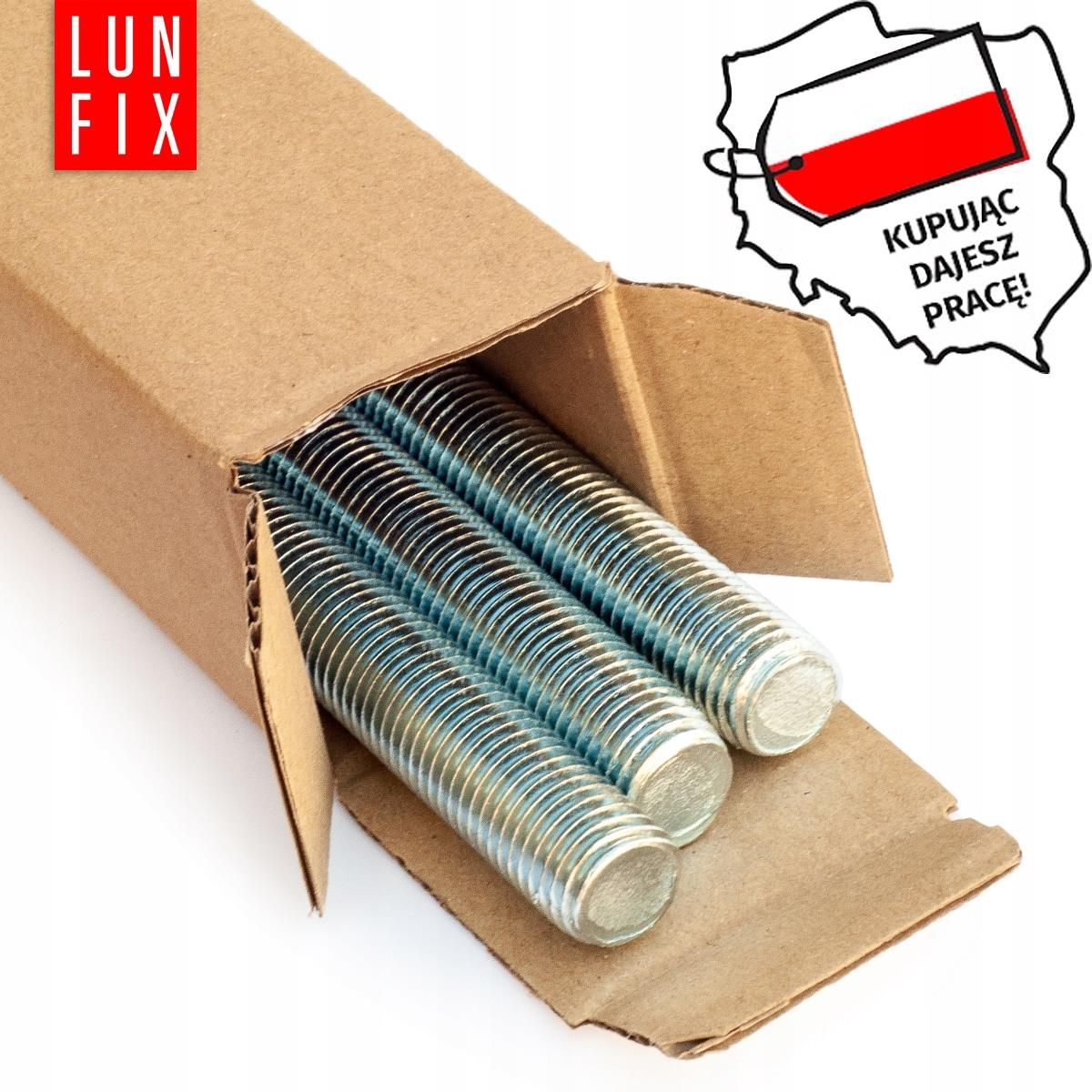 LUN FIX PRĘT GWINTOWANY SZPILKA M16X2000MM CENA 1 SZT 4,8 PG0017 ...