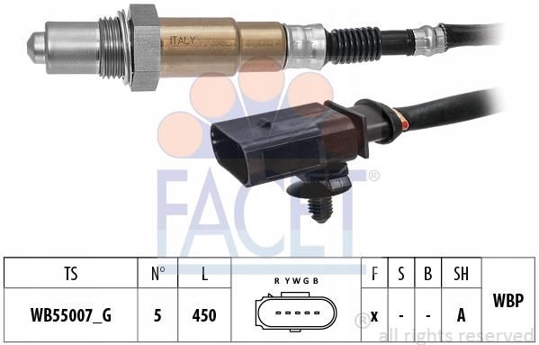 Sonda lambda FACET SONDA LAMBDA 10.8577 10.8577 - Opinie i ceny na Ceneo.pl