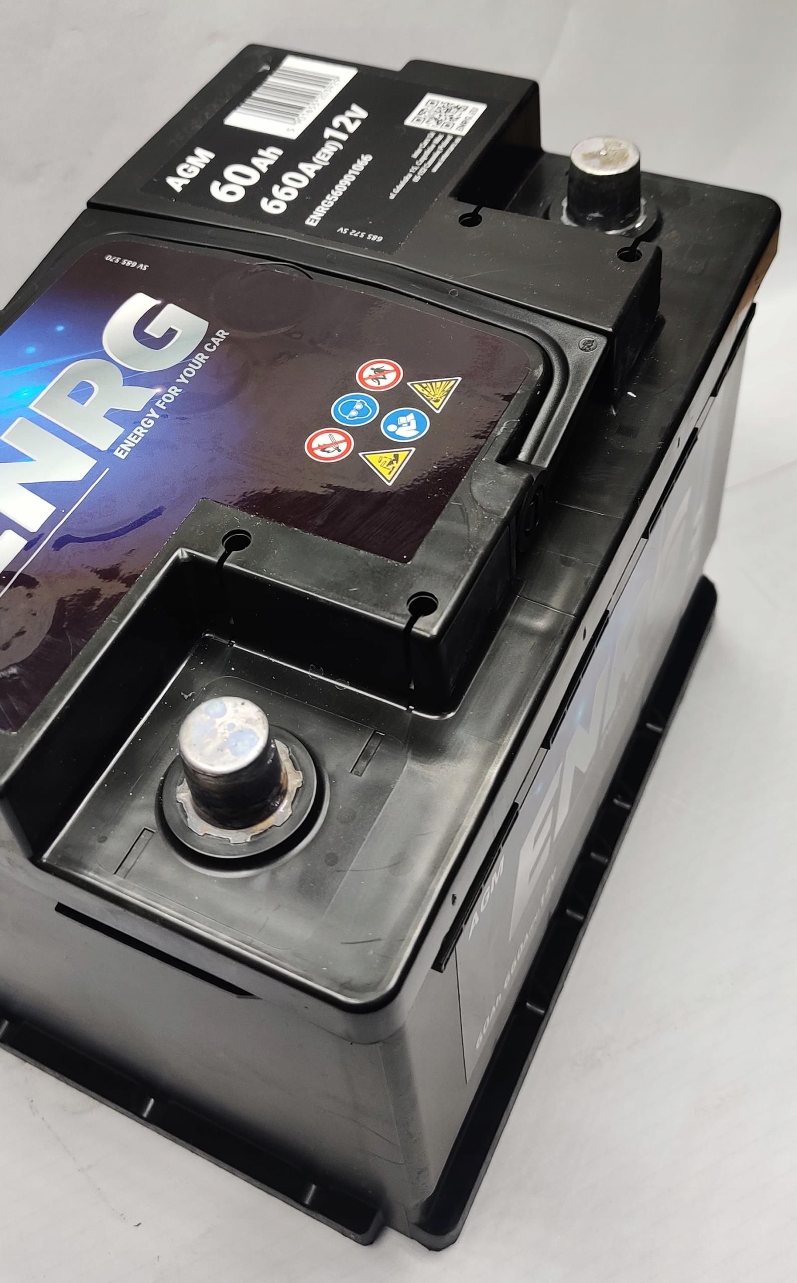 Akumulator Enrg Start&stop Agm 60Ah 660A P+ - Opinie i ceny na Ceneo.pl