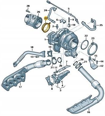AUDI OE PIERŚCIEŃ USZCZELNIAJĄCY 059129213D - Opinie i ceny na Ceneo.pl