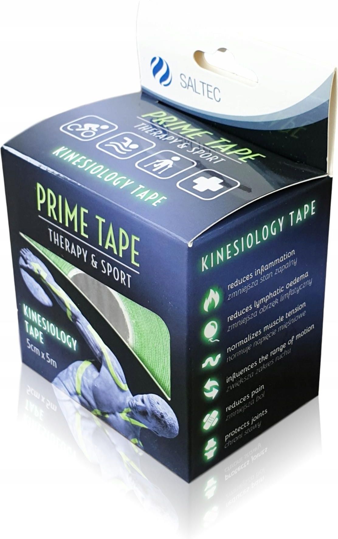 SALTEC SALTEC SALTEC SALTEC TEJPY TEJP TAPE TAŚMA PLASTRY KINESIOLOGY ...