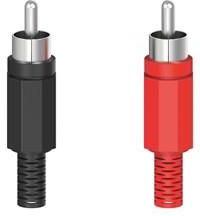 Hama PHONO PLUG BLACK/RED SOLDERABLE 2PCS (X1042810) - Opinie i ceny na ...