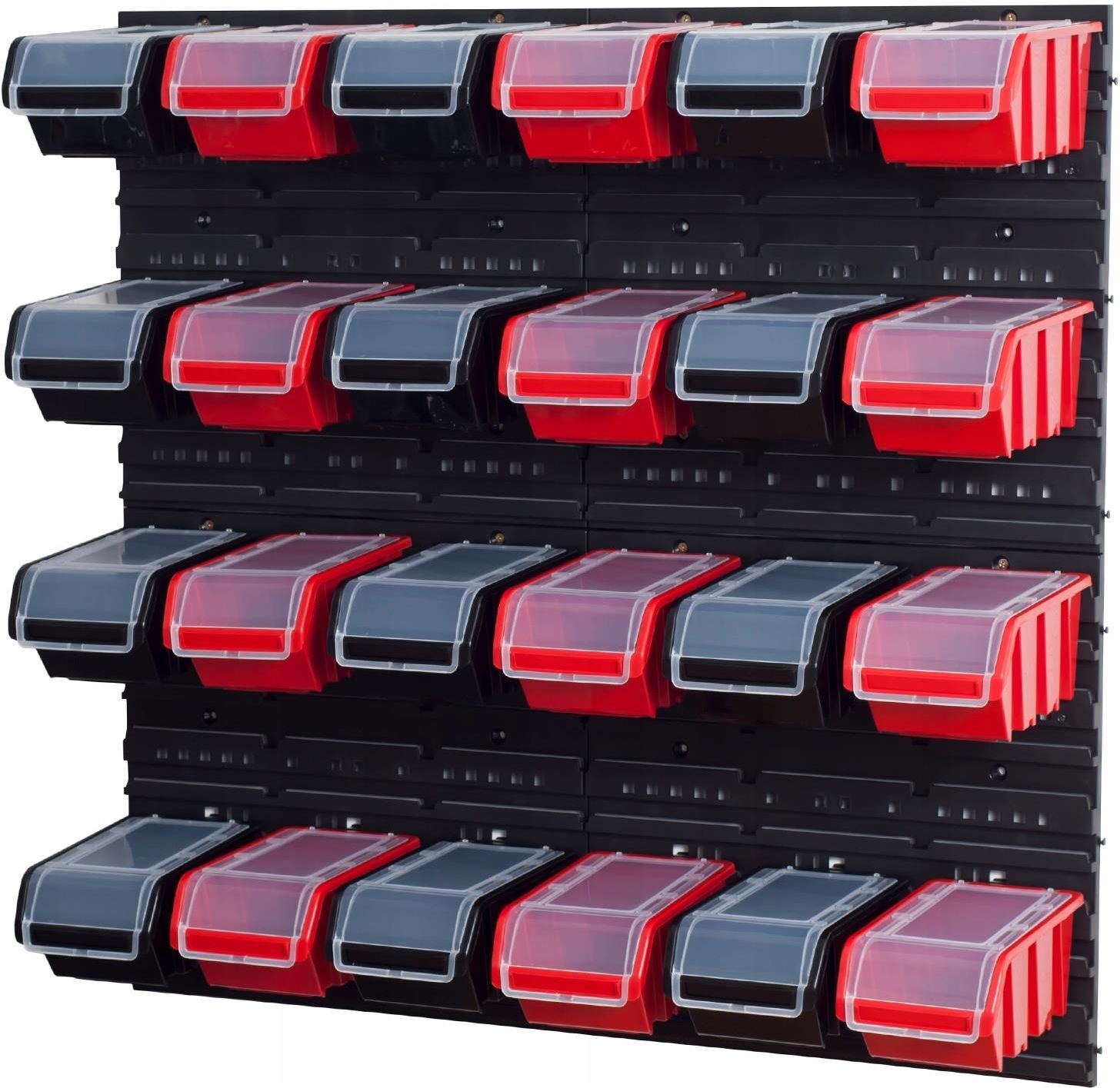 PAFEN 4X TABLICA ŚCIANKA NARZĘDZIOWA 24 KUWETY Z KLAPKĄ ZESNPKL33 ...