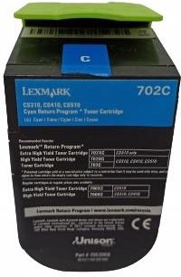 LEXMARK TONER 702C CYAN - Opinie i ceny na Ceneo.pl