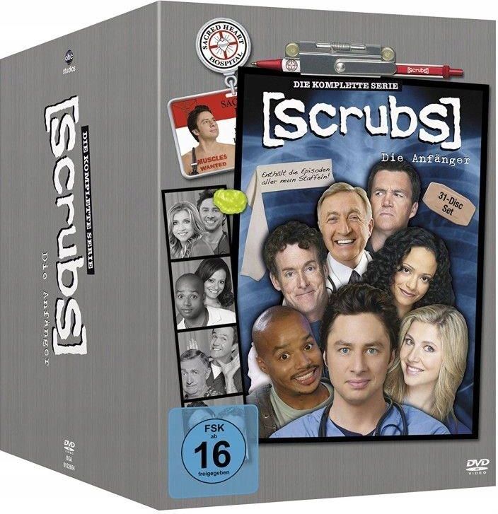 Film DVD Scrubs [31 DVD] Hoży Doktorzy: Sezony 1-9 - Ceny i opinie ...