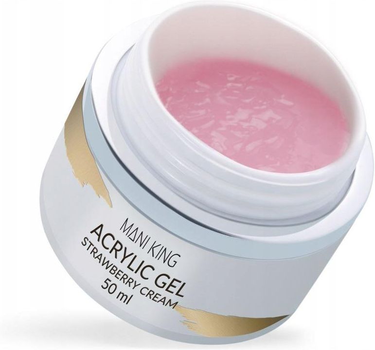 MANI KING MANI KING AKRYLOŻEL DO PAZNOKCI STRAWBERRY CREAM RÓŻOWY 50ML ...