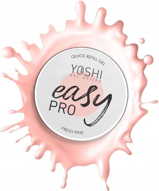 YOSHI ŻEL DO PAZNOKCI GEL EASY PRO FRESH PINK 50ML EP002 - Opinie i ceny na Ceneo.pl