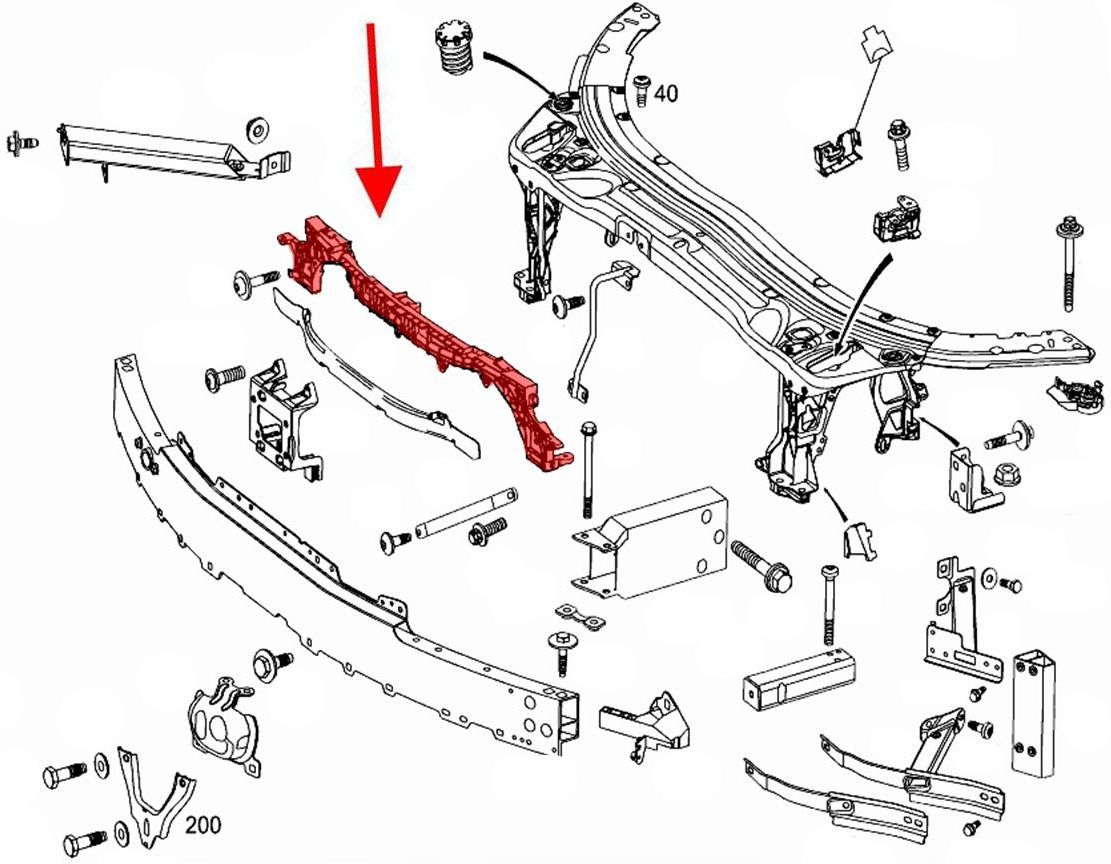 INNY MERCEDES C-CLASS W205 BELKA PAS GÓRNY PRZEDNI A2056206700 - Opinie ...