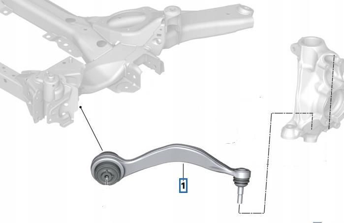 Wahacz INNY WAHACZ PRZEDNI BMW 3 G20/G21 XDRIVE ORYGINAŁ 31106894663 ...
