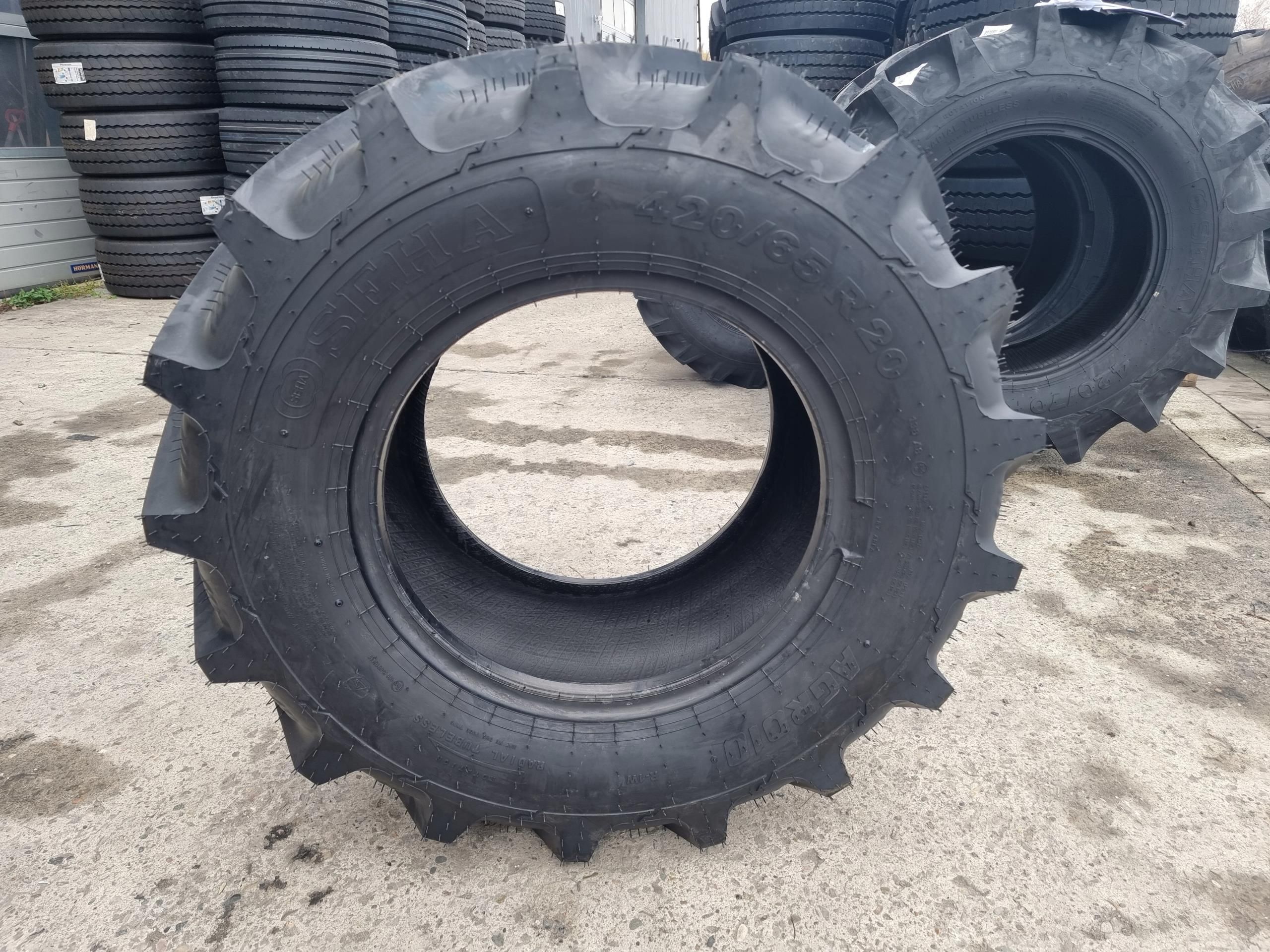 Opony rolnicze SEHA OPONY 2 X 420/65R20 /OZKA AGRO-10 - 2 SZTUK ...