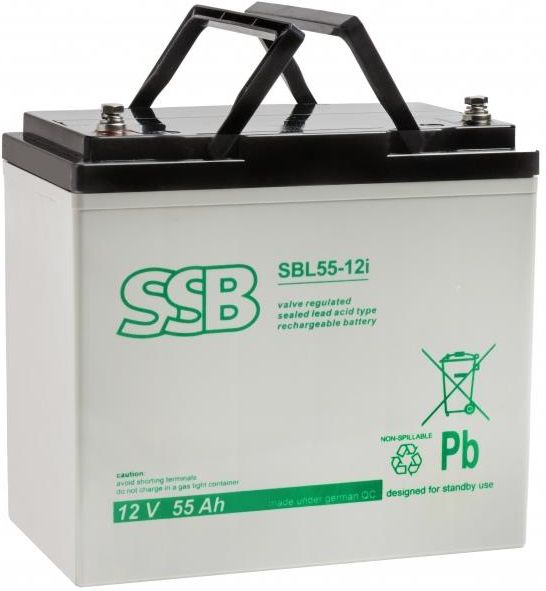 Akumulator SSB SBL 55-12i 12V 55Ah do zasilania awaryjnego - Opinie i ceny na Ceneo.pl