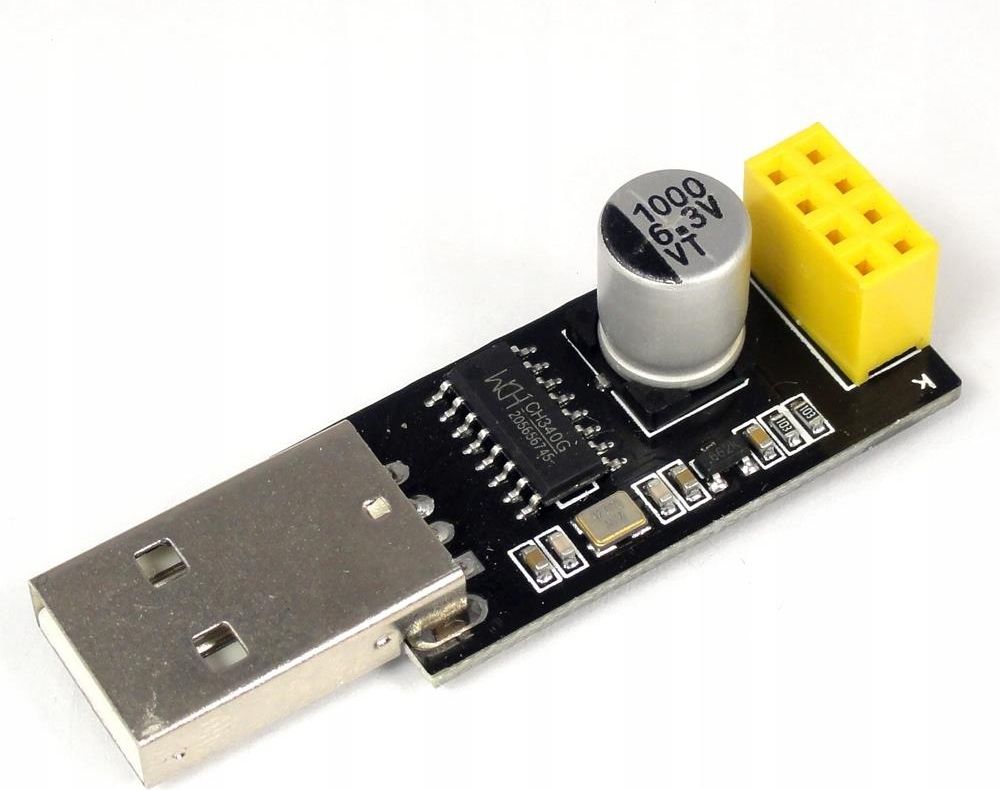 Mikrokontroler ELEKTROWEB PROGRAMATOR ADAPTER USB ESP-01 ESP-01S UART ...