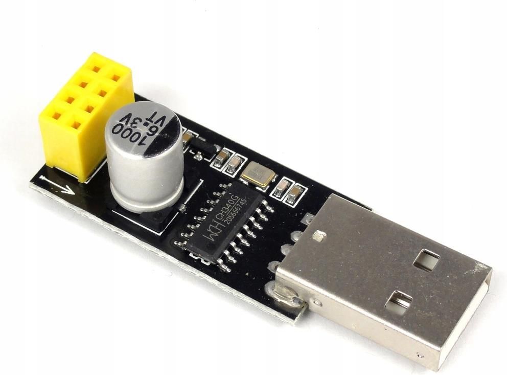 Mikrokontroler ELEKTROWEB PROGRAMATOR ADAPTER USB ESP-01 ESP-01S UART ...