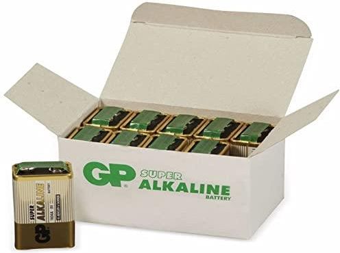 GP SUPER 1604A-5S1 9 V ZESTAW BATERII ALKALICZNYCH 10 SZTUK, NOWY ...