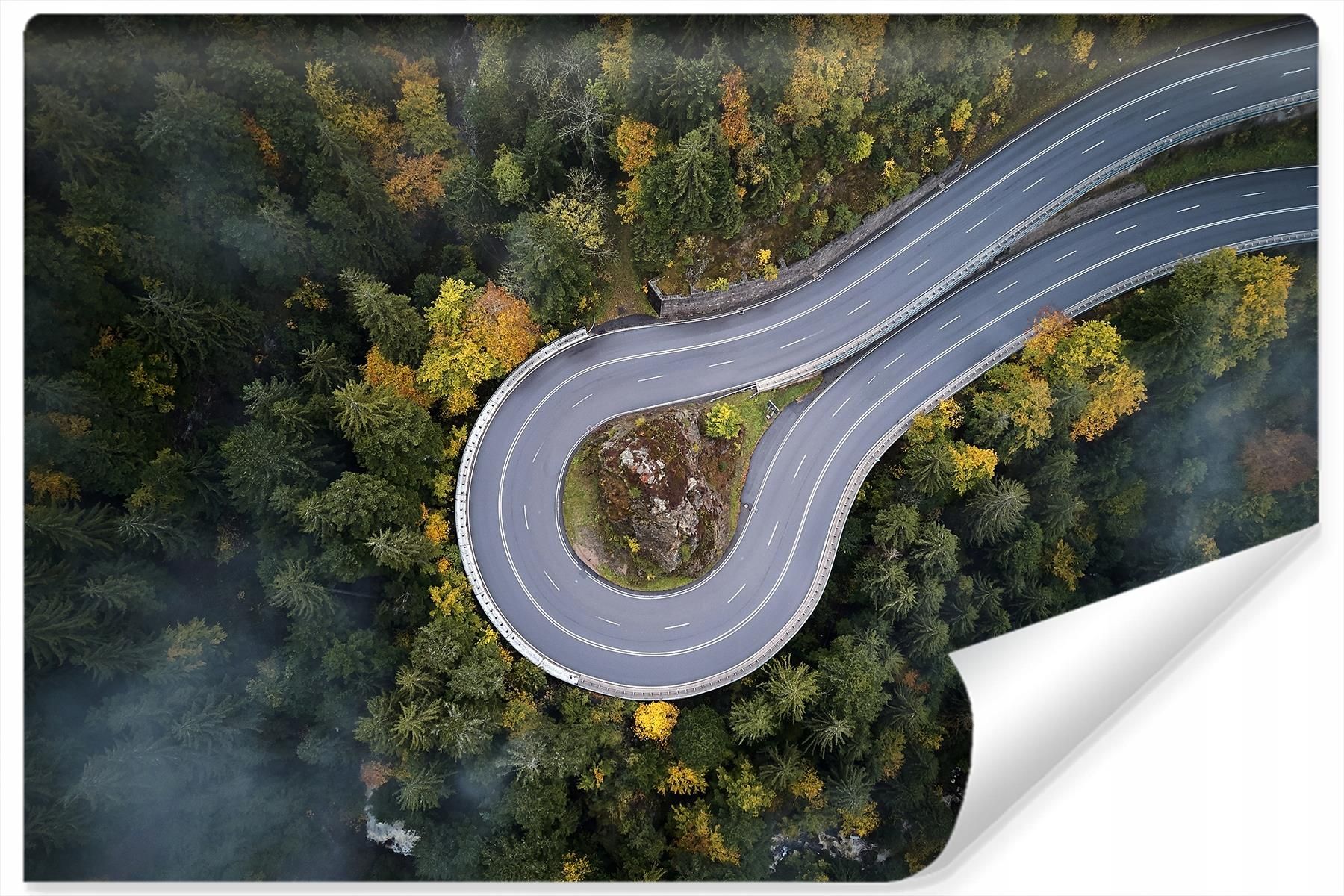 MURALO (TOP) FOTOTAPETA ULICA LAS WIDOK Z LOTU PTAKA 3D 90X60 - Opinie ...