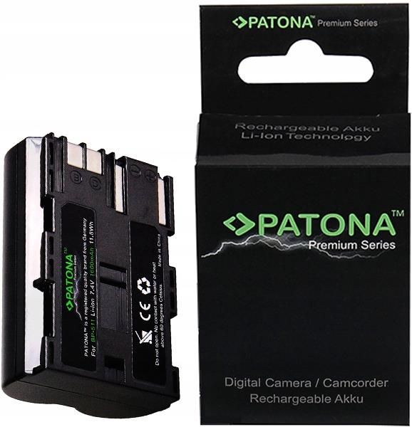 Akumulator dedykowany PATONA AKUMULATOR BP-511 PREMIUM DO CANONA - Ceny i opinie na Ceneo.pl