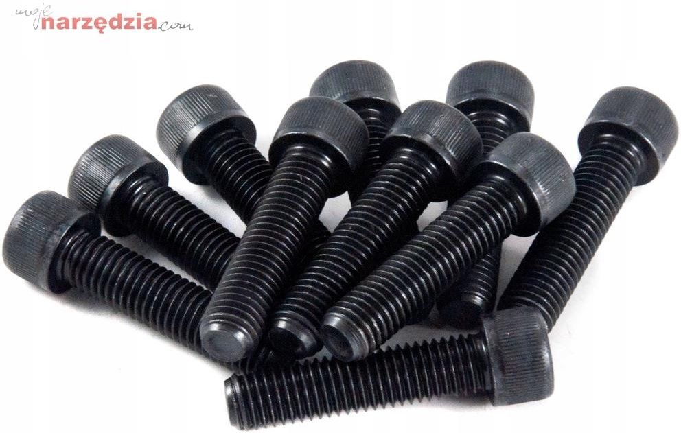 Śruba Imbusowa M8x10Mm Din 912 Kl.12.9 129 - Opinie i ceny na Ceneo.pl