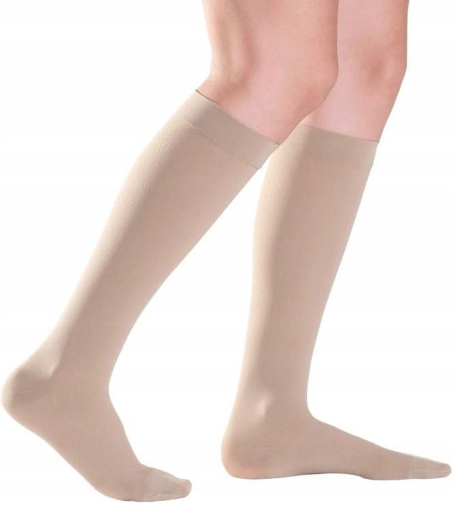 Bielizna lecznicza SIGVARIS PODKOLANÓWKI UCISKOWE ŻYLAKI CCL1 KRÓTKIE ...