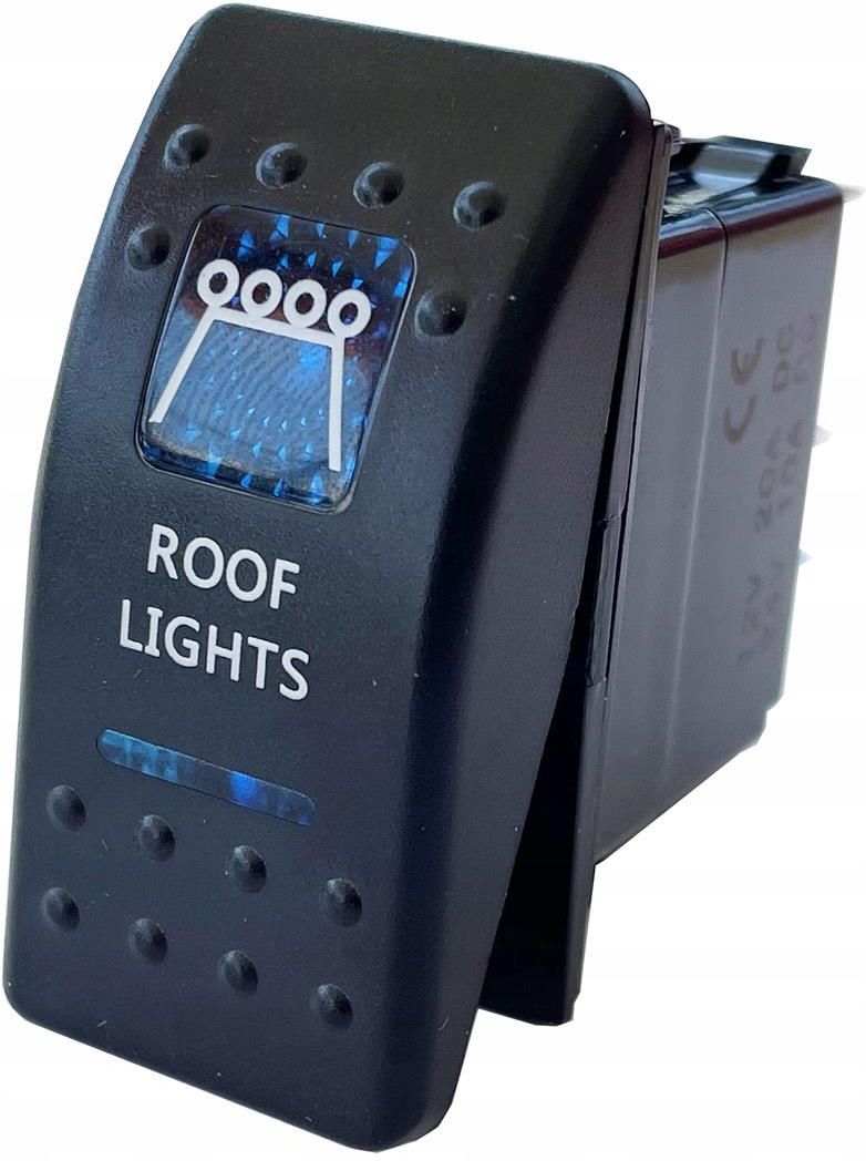 WŁĄCZNIK CARLING ROOF LIGHTS 4X4 OFFROAD NIEBIESKI CAR-ESC-RL-BLUE ...