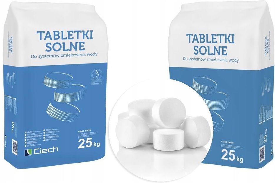 CIECH TABLETKI SOLNE SÓL TABLETKA ZMIĘKCZACZY 500 SPZLJ10 - Opinie i ...