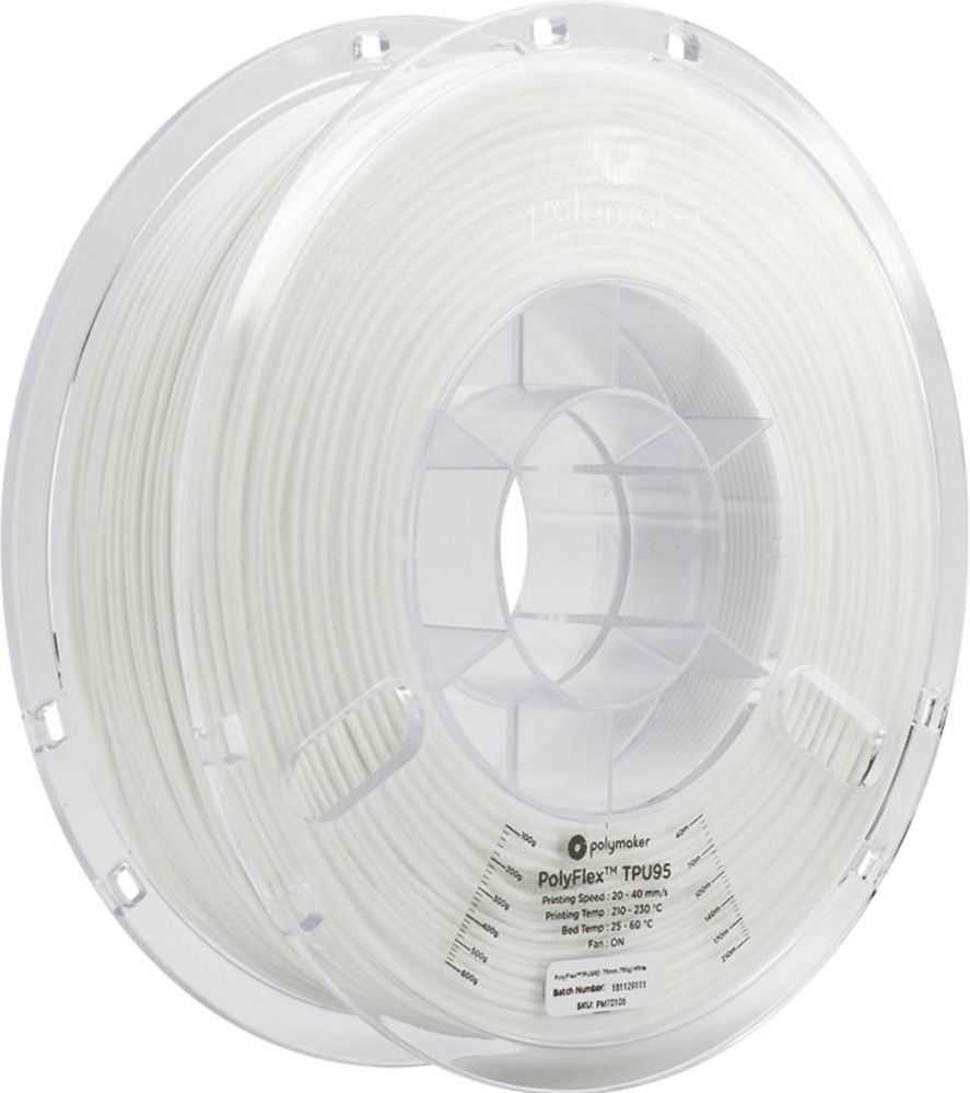 Filament POLYMAKER FILAMENT DO DRUKAREK 3D TPU, PD01002, ŚREDNICA ...