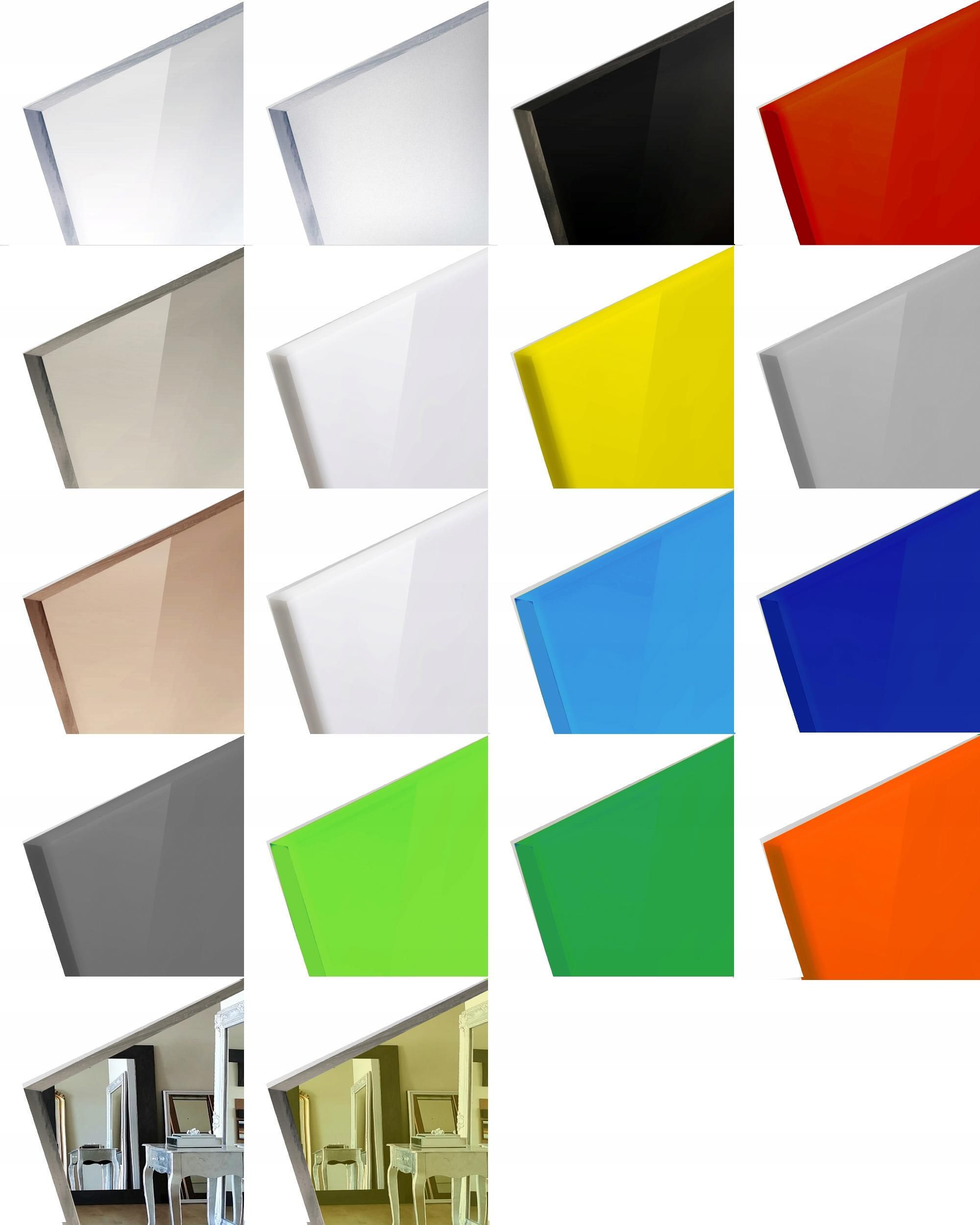 STUDIOGRAF PLEXI PLEKSA PLEKSI PLEXA PMMA PRÓBNIK WZORNIK 3MM ...