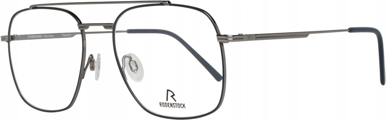 Rodenstock Okulary Oprawki Męskie R7105 Brązowe Rodenstockr7105C55 ...
