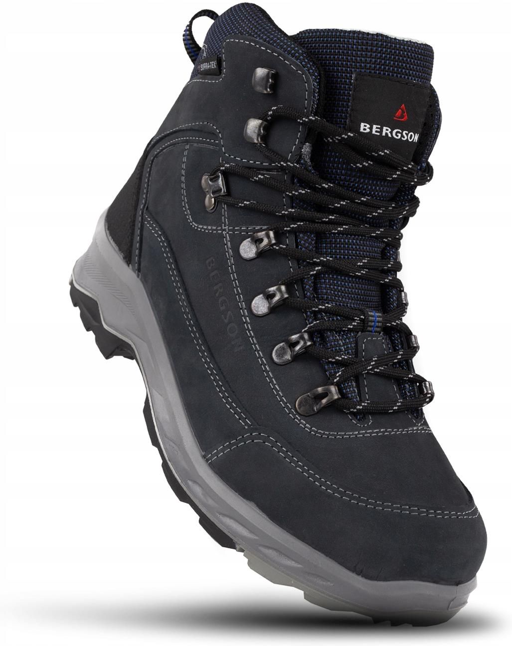 Buty trekkingowe Bergson Buty Trekkingowe Męskie Aburo Mid Stx Dark ...