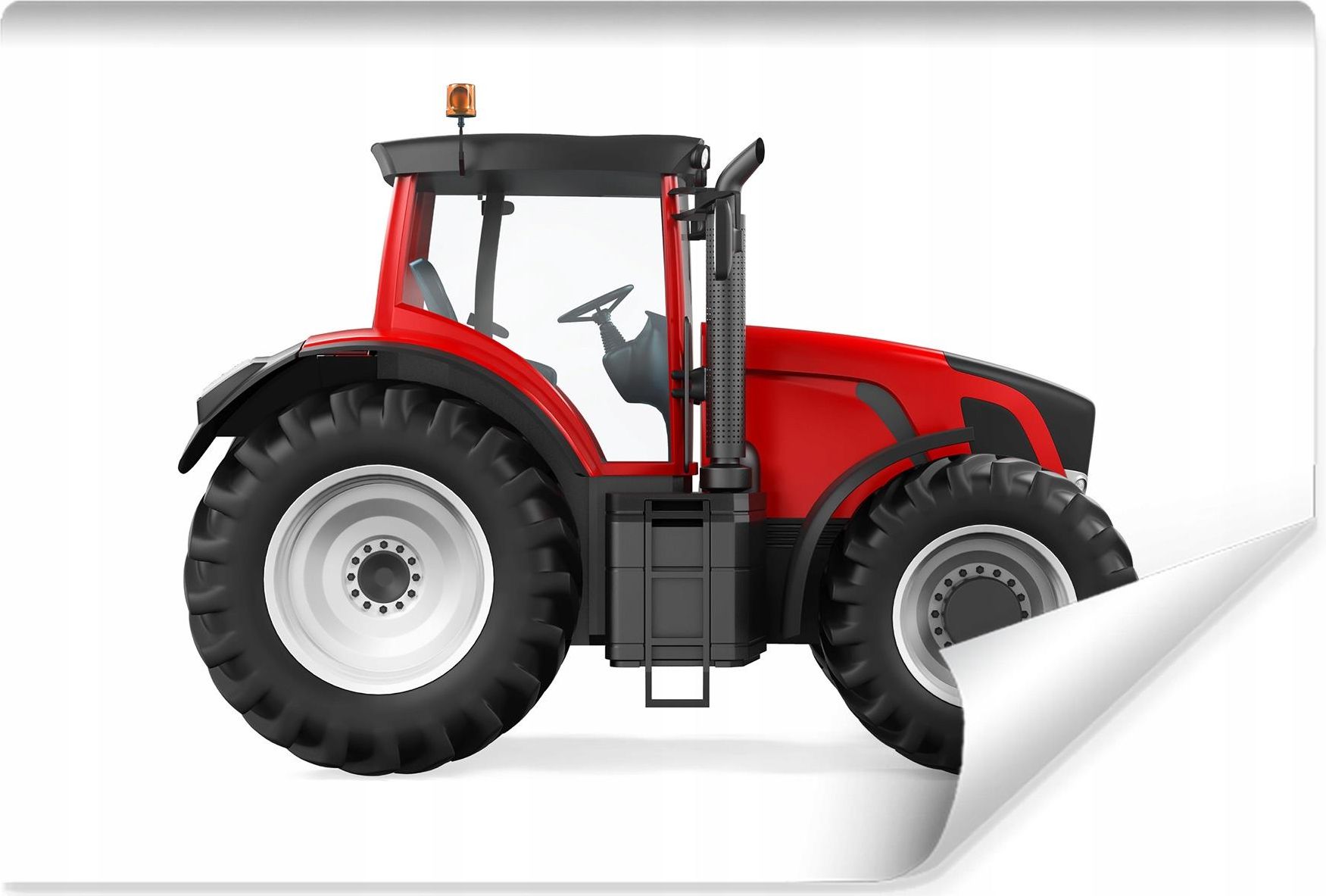 MURALO FOTOTAPETA DLA MŁODZIEŻY CZERWONY TRAKTOR 315X210 - Opinie i ...