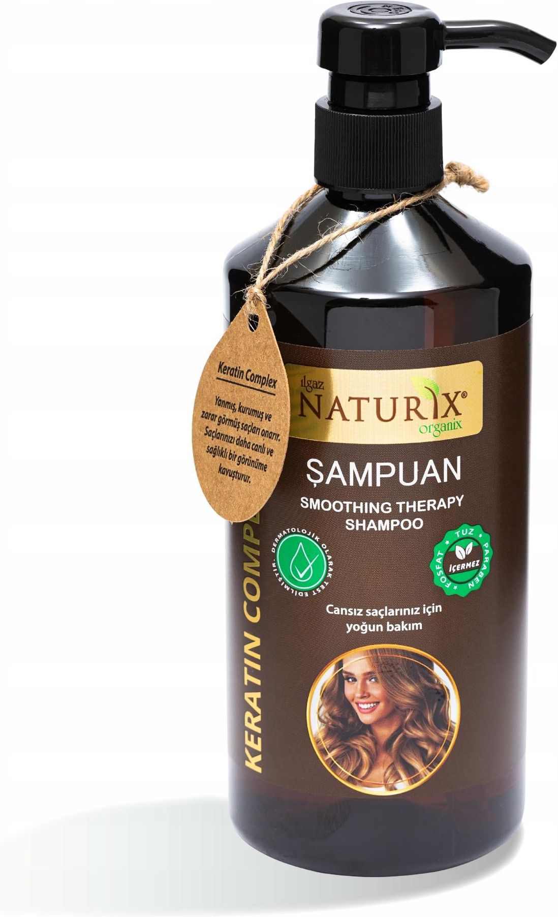 Szampon do włosów Naturix Szampon Do Włosów Z Keratyną 600Ml - Opinie i ...