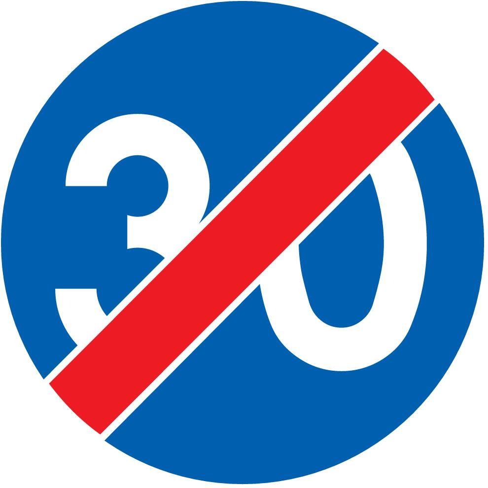 Znak C-15, 30 km/h, folia II generacji, 900 mm - Ceny i opinie - Ceneo.pl