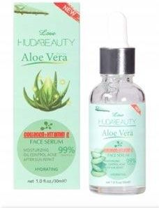 Serum do twarzy Huda Beauty Serum Do Twarzy Aloes Z Kolagenem Vitaminą ...