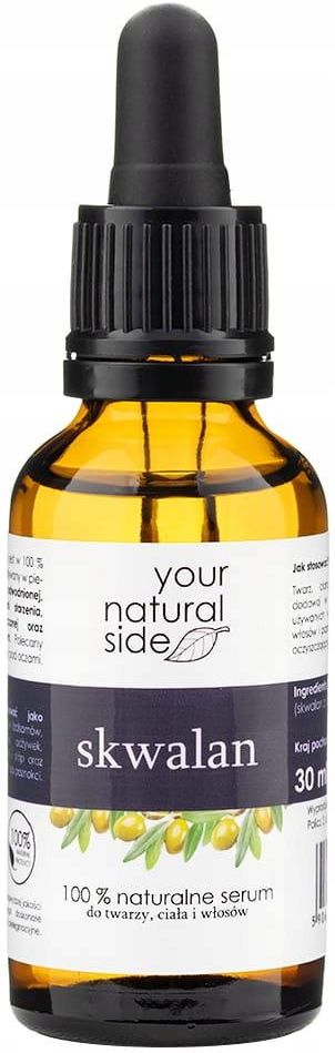 Serum do twarzy Your Natural Side 100% Skwalan Naturalne Serum Olejowe Do Skóry 30Ml - Opinie i ...
