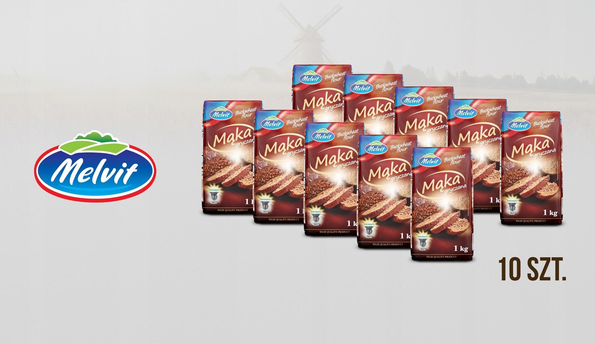Melvit Mąka Gryczana 10kg - Ceny i opinie - Ceneo.pl