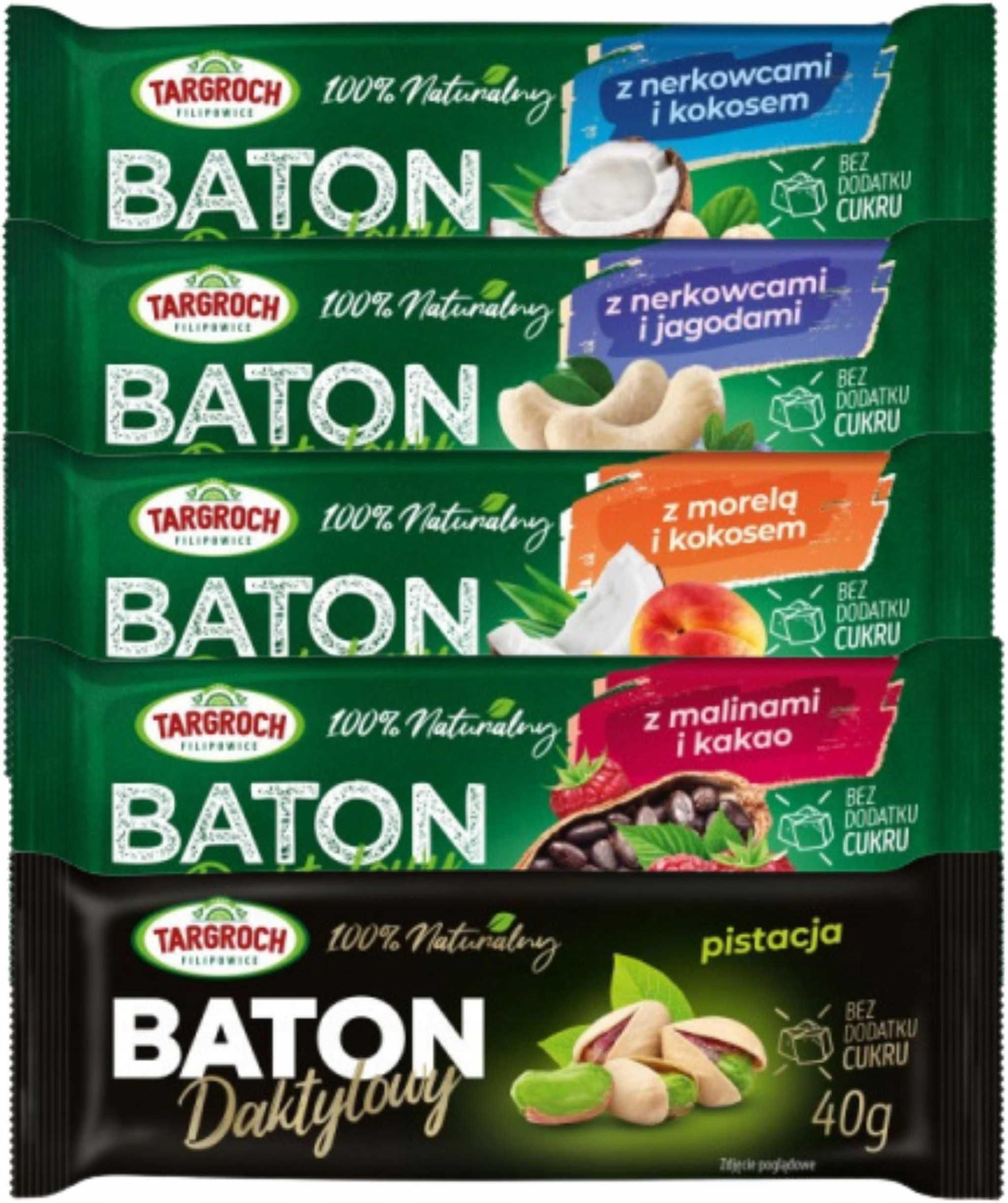 Tar Groch Batony Daktylowe 5x40g - Ceny i opinie - Ceneo.pl