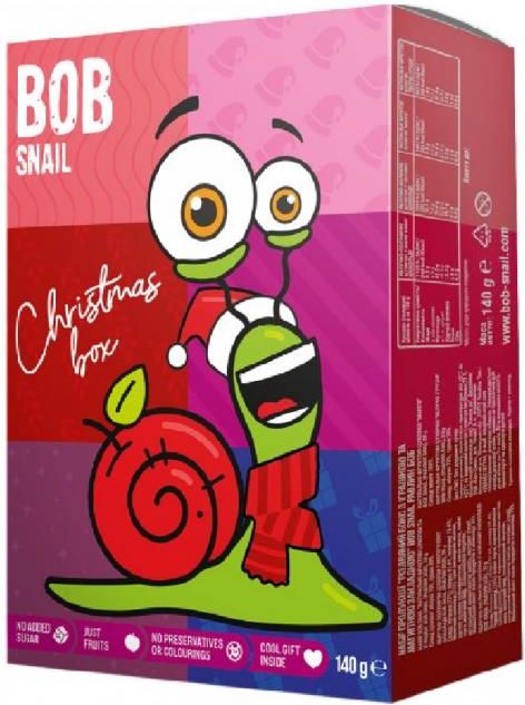 Bob Snail Eco Snack Box Świąteczny Mały Przekąski Ślimaka Boba Bez ...