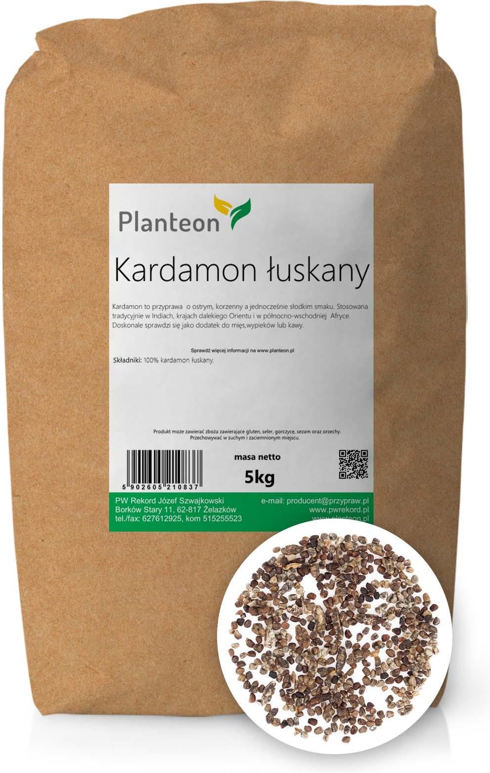 Planteon Kardamon Łuskany Ziarno Na Napar Do Kuchni 5kg - Ceny i opinie ...