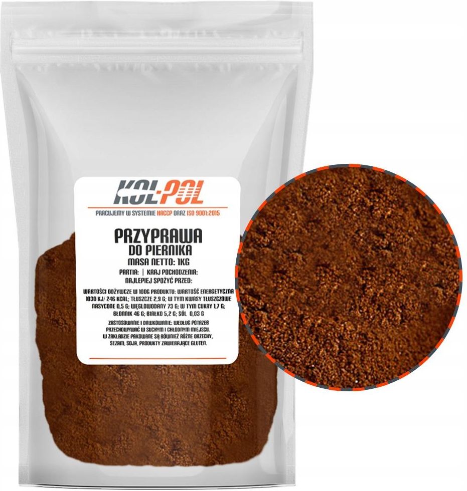 Kol Pol Przyprawa Do Piernika 1kg - Ceny i opinie - Ceneo.pl