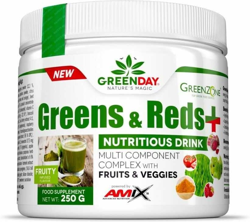 Largelife Greens & Reds Proszek 250g - Opinie i ceny na Ceneo.pl